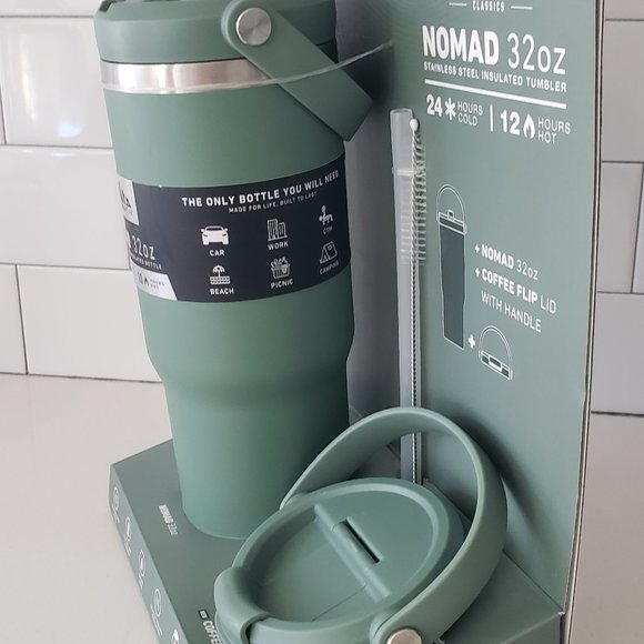 Hydrapeak | Dining | Limited Edition Hydrapeak Nomad 32oz Tumbler Green ...